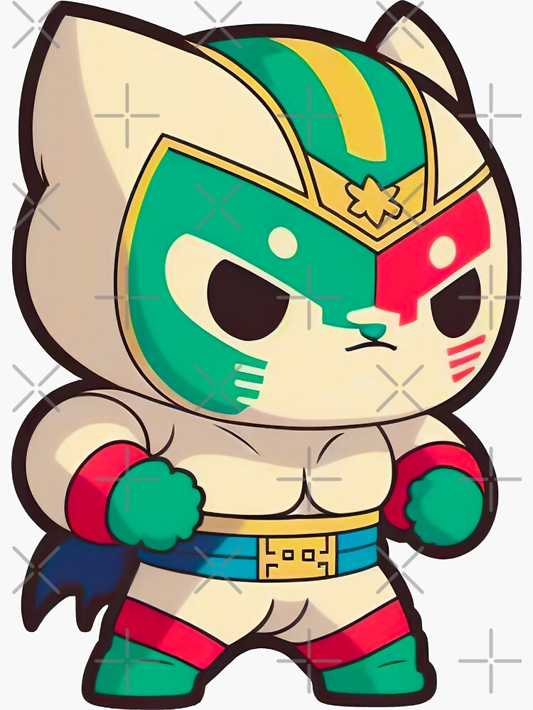 "Libre Cats | Mexican Wrestling | Kawaii Cats | Chibi Cats | Anime Cats ...