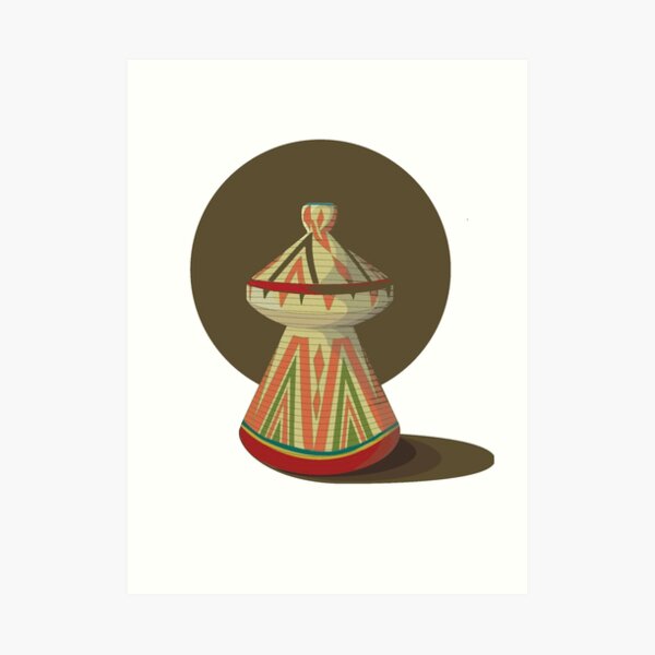 "mesob||ethiopian mesob" Art Print for Sale by ramyen | Redbubble