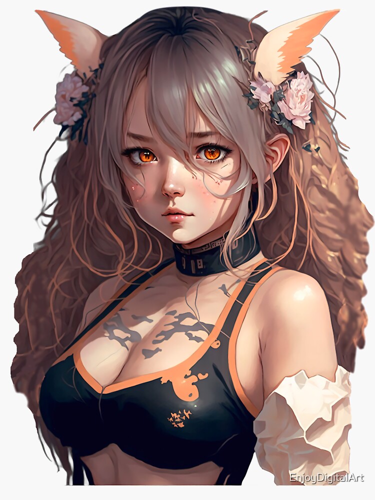 Mei Anime Manga Girl Sticker For Sale By Enjoydigitalart Redbubble
