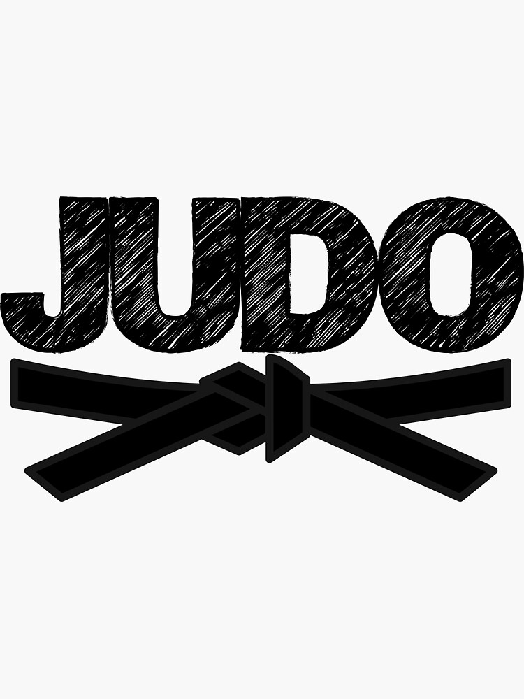 "Judo" Sticker for Sale by berkinan | Redbubble