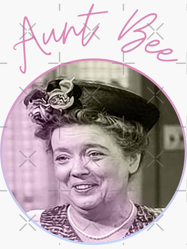 "Aunt Bee: The Andy Griffith Show" Sticker for Sale by CulturePopPop ...