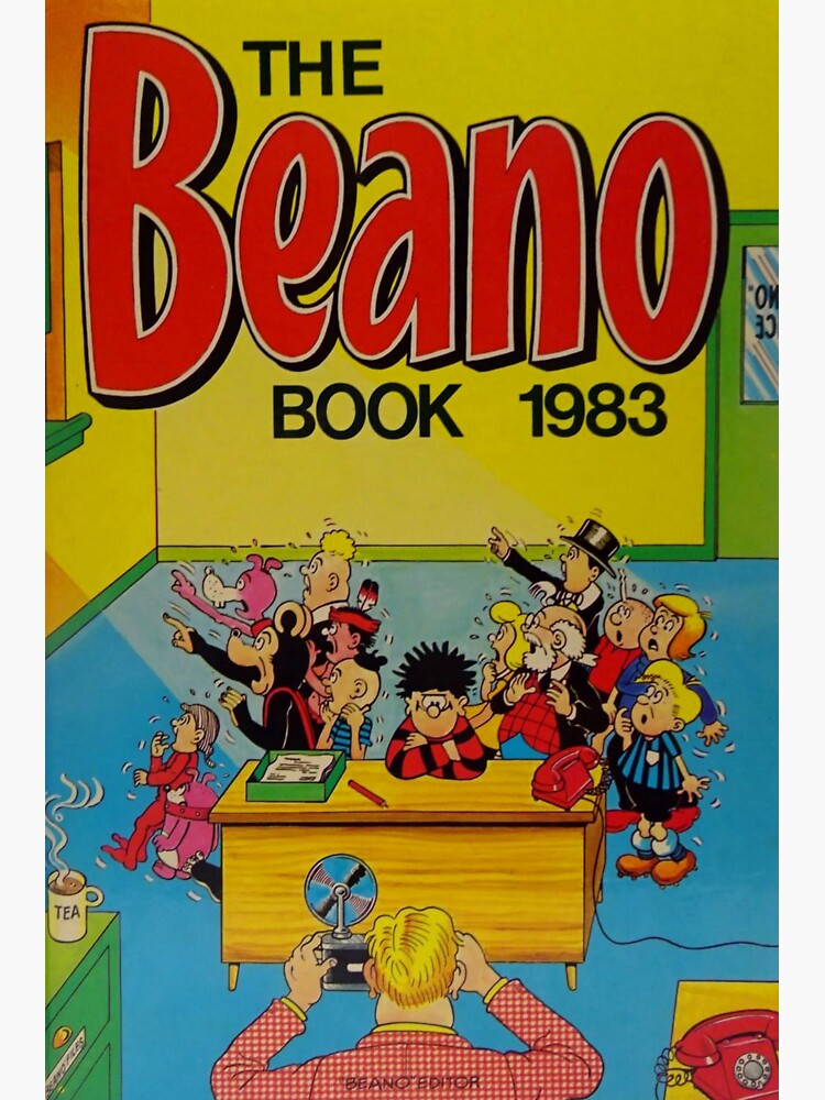 "The BEANO Book 1983 comic retro vintage" Sticker for Sale by ...