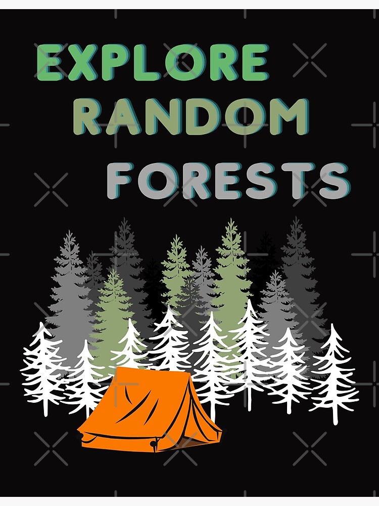 "Explore Random Forests Joke Coding Data science Design" Poster for ...