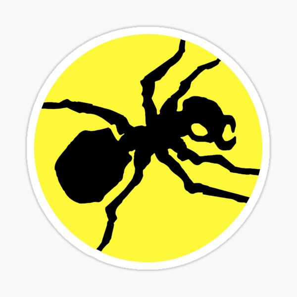 "Techno Rave Ant" Sticker for Sale by thecansone | Redbubble