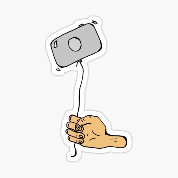 "Camera Balloon" Sticker for Sale by HEYO-NBD | Redbubble