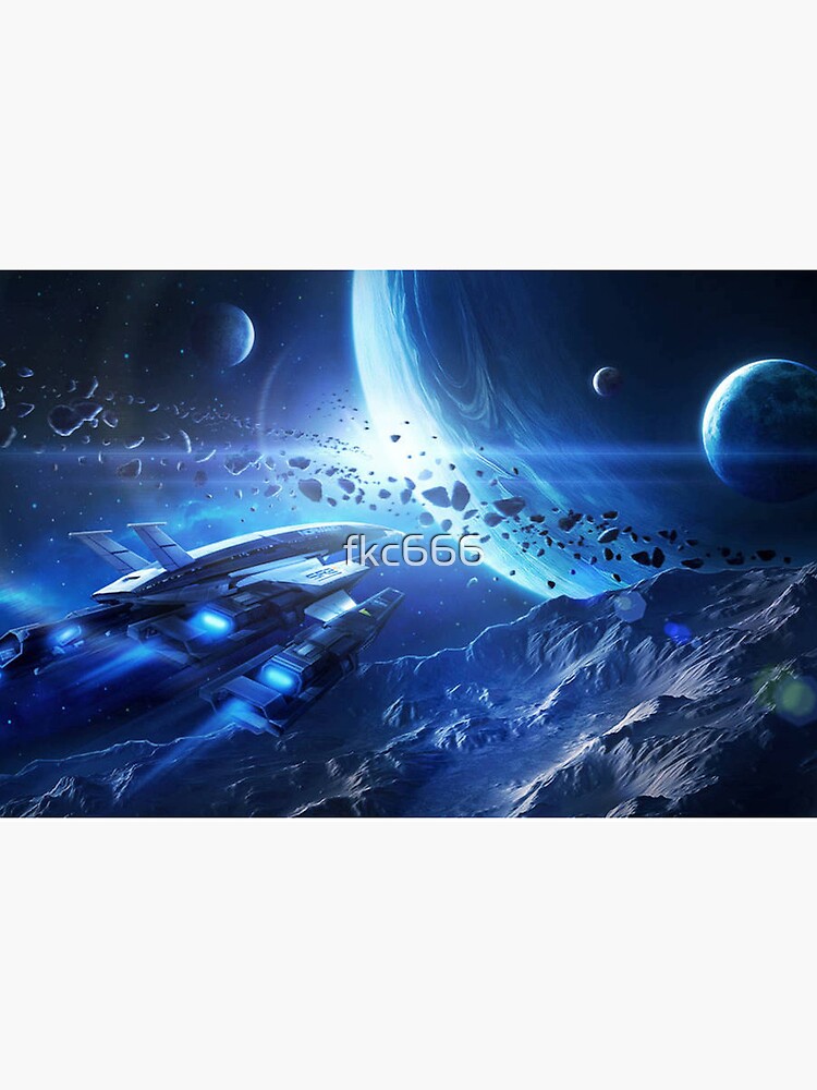 "Mass Effect Normandy SR2" Art Board Print for Sale by fkc666 | Redbubble