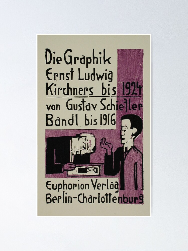 "Ernst Ludwig Kirchner Die Graphik Ernst Ludwig Kirchner bis " Poster ...