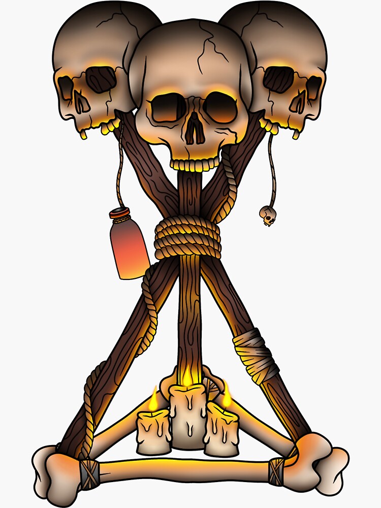 "DBD Totem" Sticker for Sale by xgoblinx026 | Redbubble