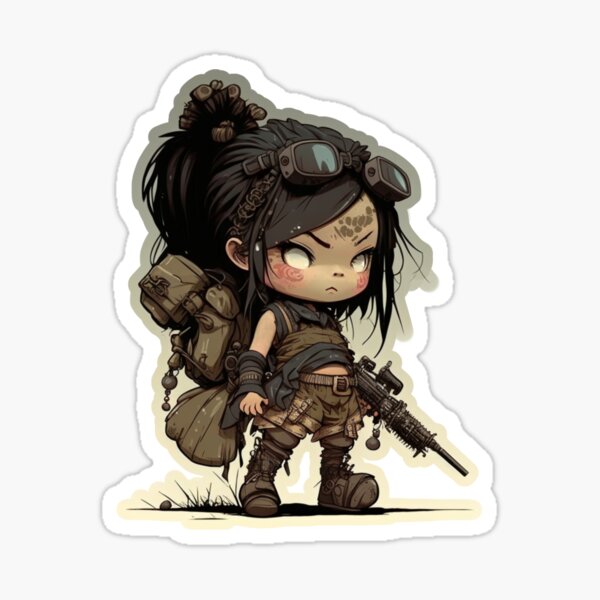 "Atom Bomb Baby - Chibi Talia" Sticker for Sale by RevenantStudio ...