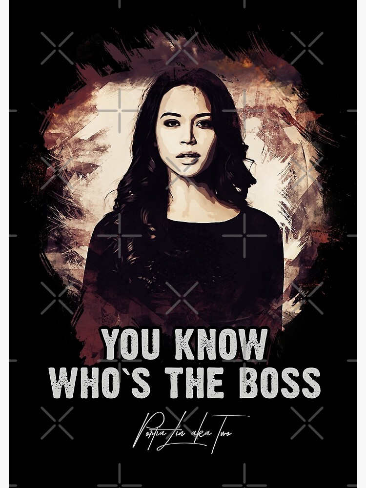 "You Know Who`s The Boss - TWO" Art Print by Naumovski | Redbubble