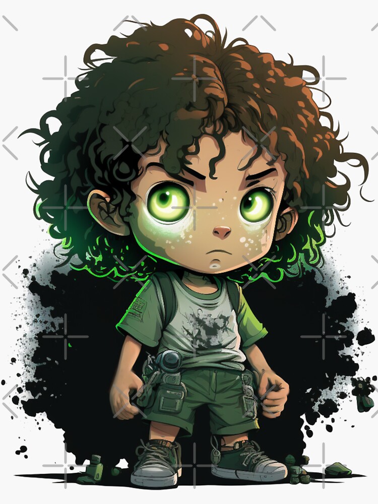 "Atom Bomb Baby — Chibi Jade" Sticker for Sale by RevenantStudio ...
