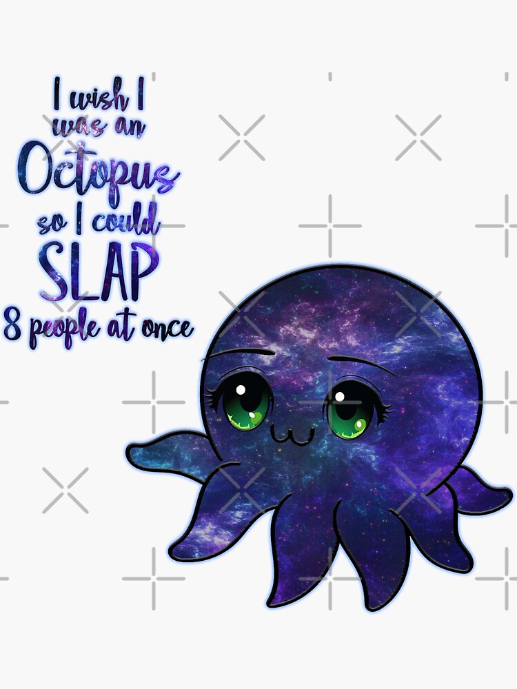 "Slap People!" Sticker for Sale by JadeRyder | Redbubble