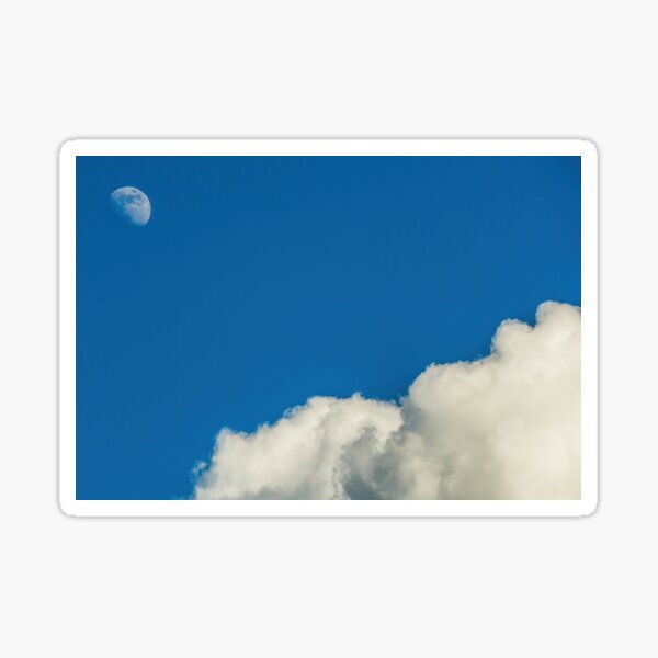 "Daylight Moonlight" Sticker for Sale by mugen11 | Redbubble