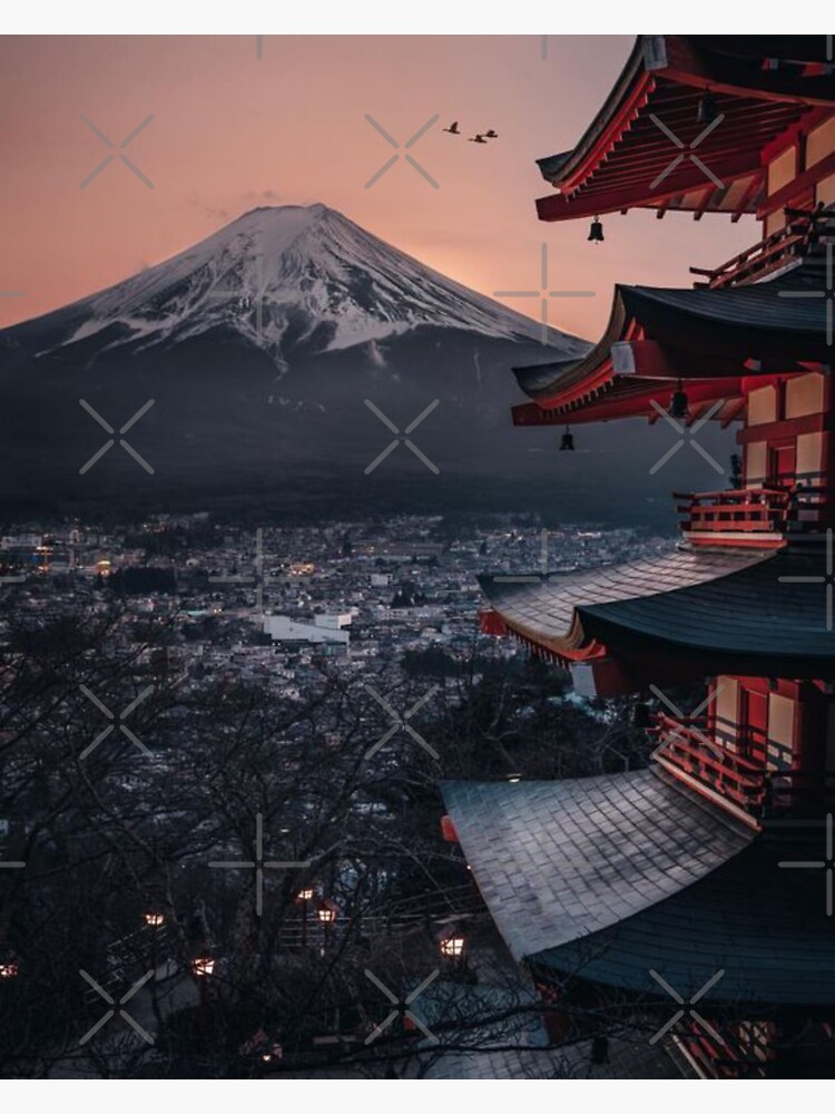 "Mount fuji" Sticker for Sale by UniversalHouse | Redbubble