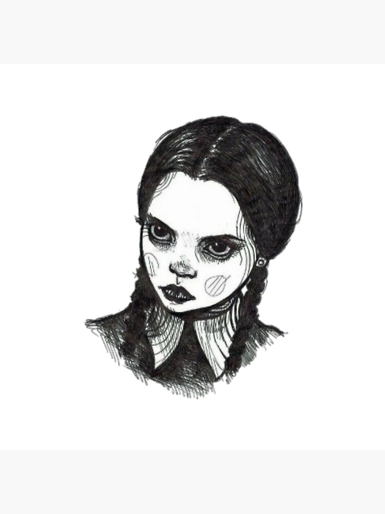 "wednesday addams, wednesday, addams family" Art Print for Sale by ...