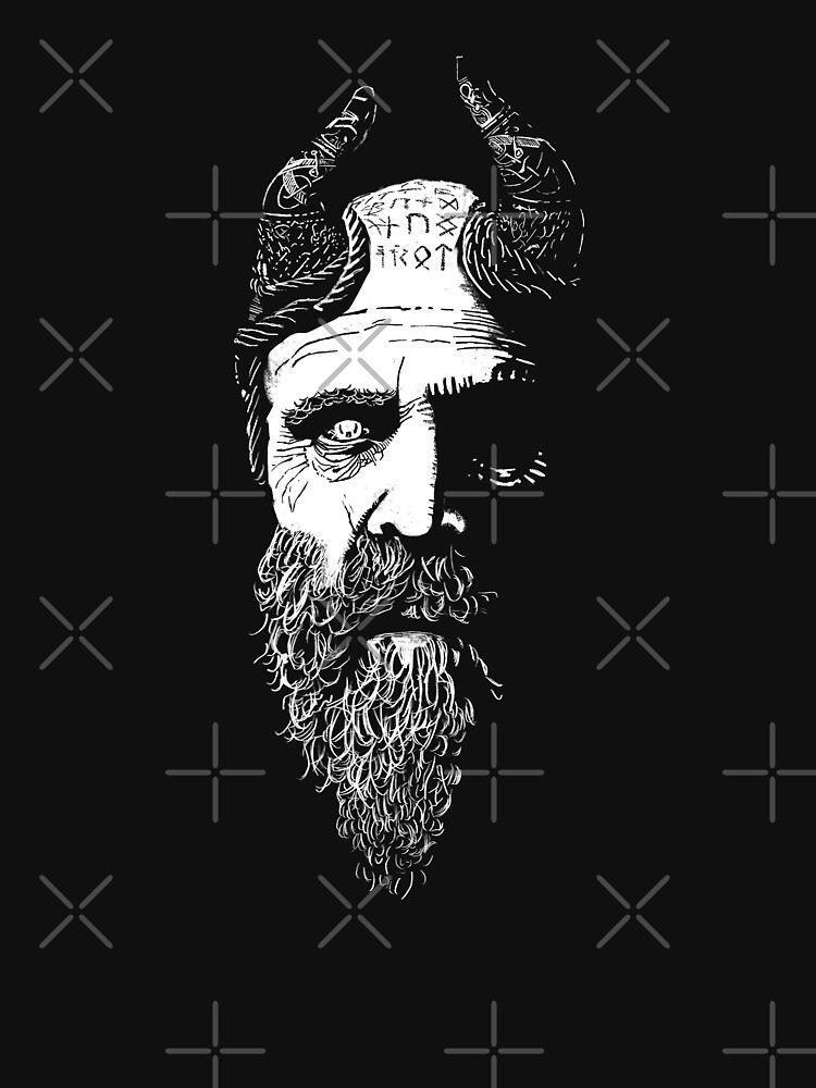 "Mimir the wise smart brotha white" T-shirt for Sale by trentnin ...