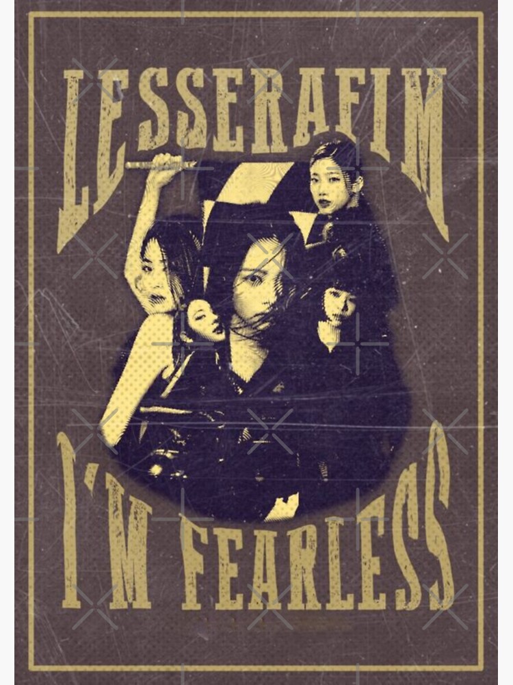 "[LE SSERAFIM] I'm Fearless" Sticker for Sale by ale040504 | Redbubble