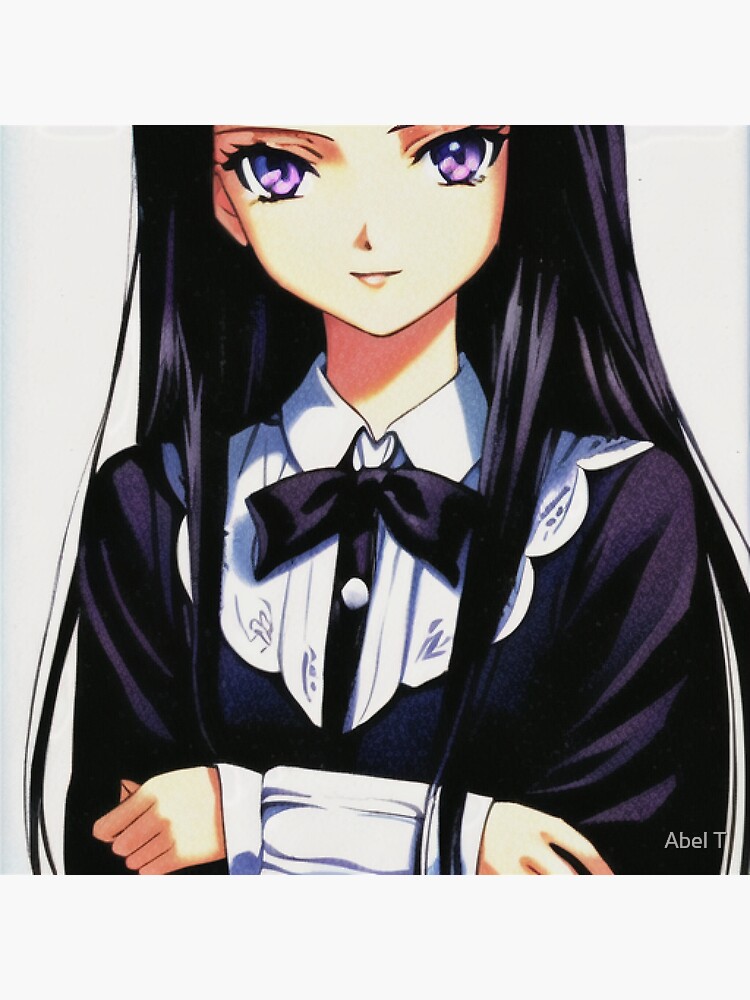 "Wednesday Addams anime" Poster for Sale by Abel T | Redbubble