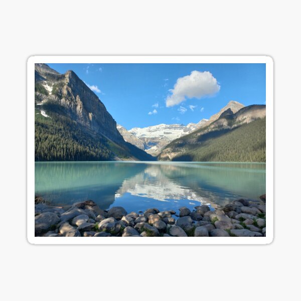 "Lake Louise " Sticker for Sale by Carrot--- | Redbubble
