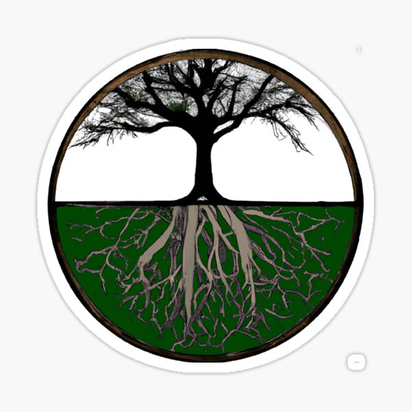 "ROOTS" Sticker for Sale by Sezelge | Redbubble