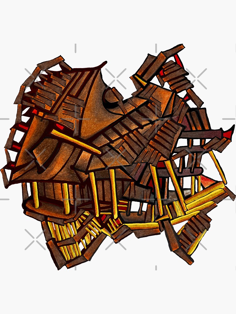 "Rickety Shack" Sticker for Sale by JDFehlauer | Redbubble