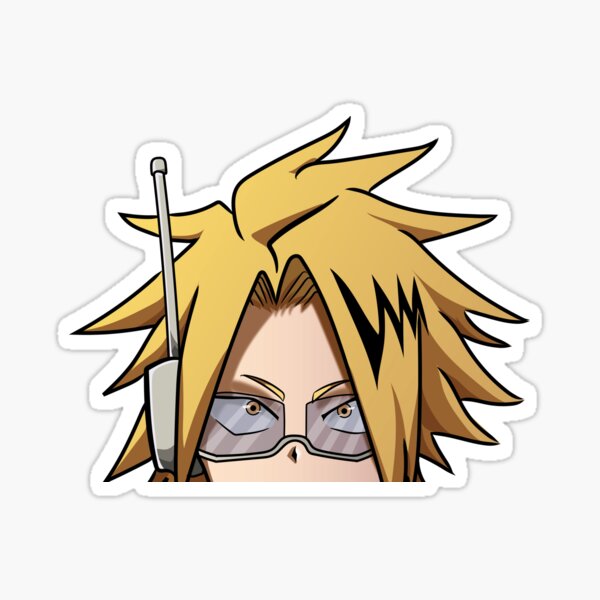 "Zap Hero Peeker" Sticker for Sale by AshenIris | Redbubble