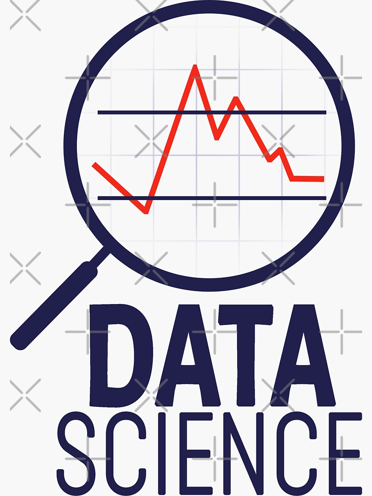 "Data science" Sticker for Sale by FunnyGrief | Redbubble