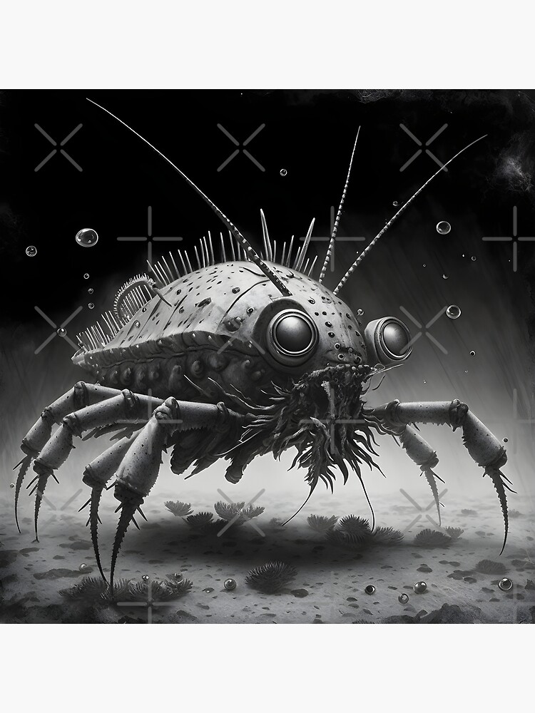 "SCP Crab" Poster for Sale by Foodcolored | Redbubble