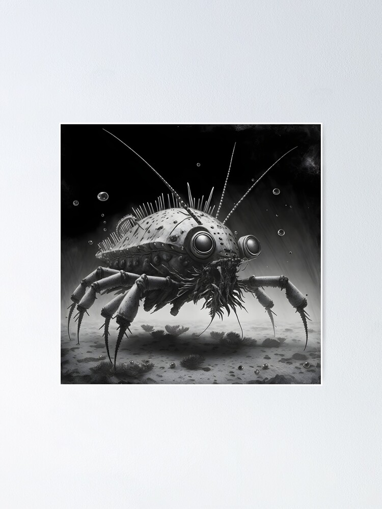 "SCP Crab" Poster for Sale by Foodcolored | Redbubble
