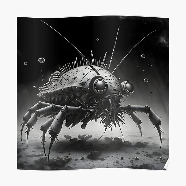 "SCP Crab" Poster for Sale by Foodcolored | Redbubble
