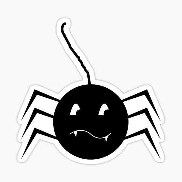 "Spider Speider Spiders" Sticker for Sale by DerGeislerShop | Redbubble