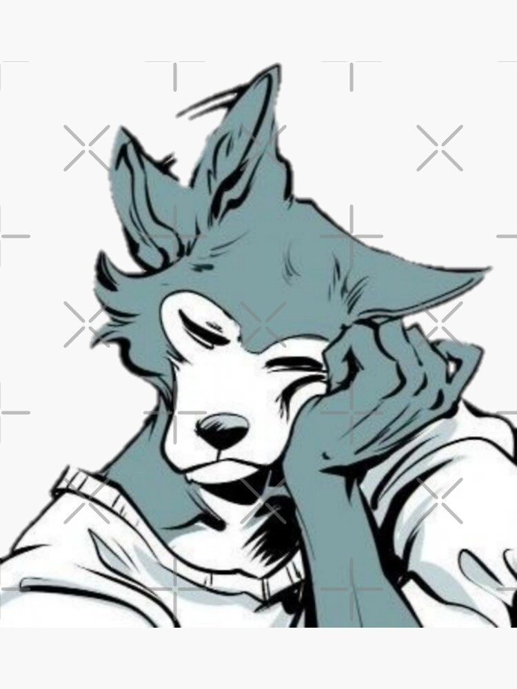 "Beastars Legosi" Sticker for Sale by Ahmed1580 | Redbubble