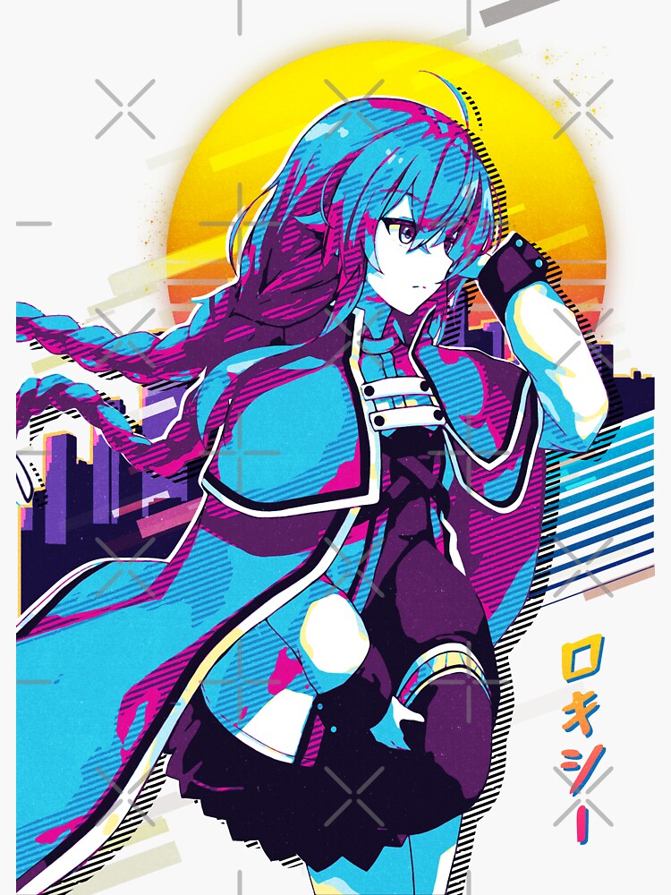 Mushoku Tensei Roxy Sticker For Sale By 80sretroart Redbubble