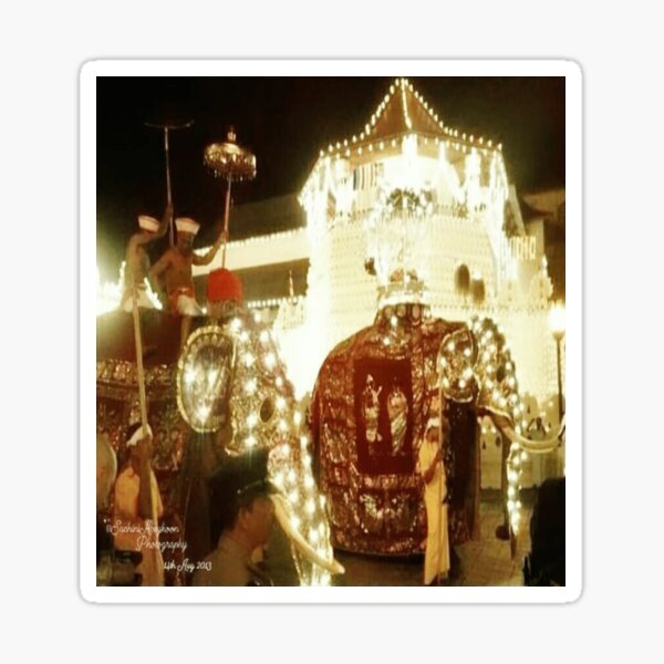 "Sri Lankan Kandy Perahera photography" Sticker for Sale by ...