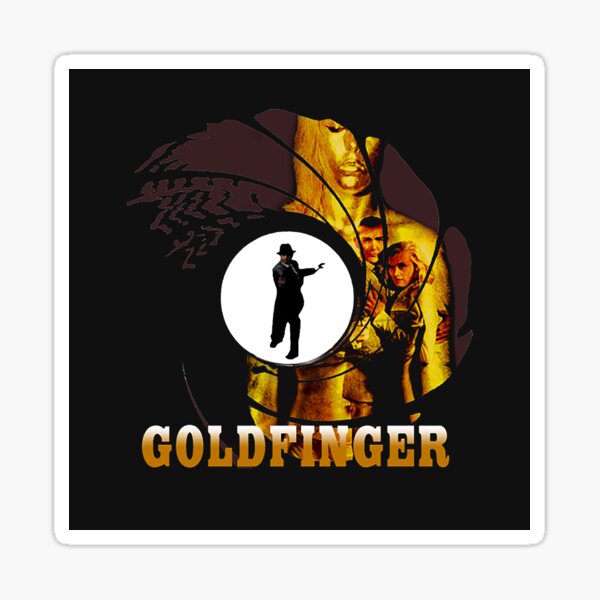 "Goldfinger Logo Art Album Essential T-Shirt" Sticker for Sale by ...