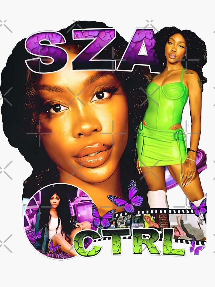"Sza Ctrl" Sticker for Sale by ReneeJefferson | Redbubble