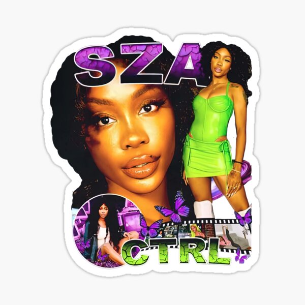 "Sza Ctrl" Sticker for Sale by ReneeJefferson | Redbubble