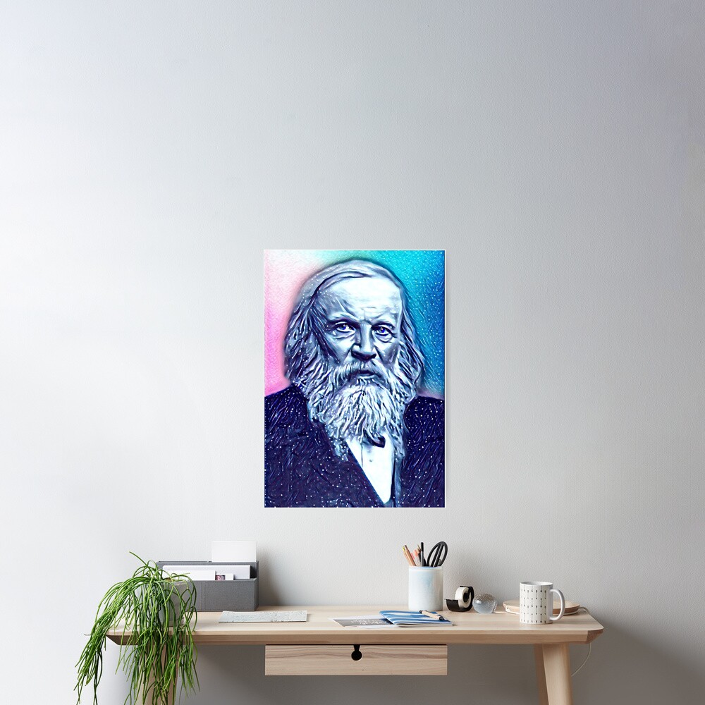 "Dimitri Mendeleev Artwork | Dimitri Mendeleev Portrait | Dimitri ...