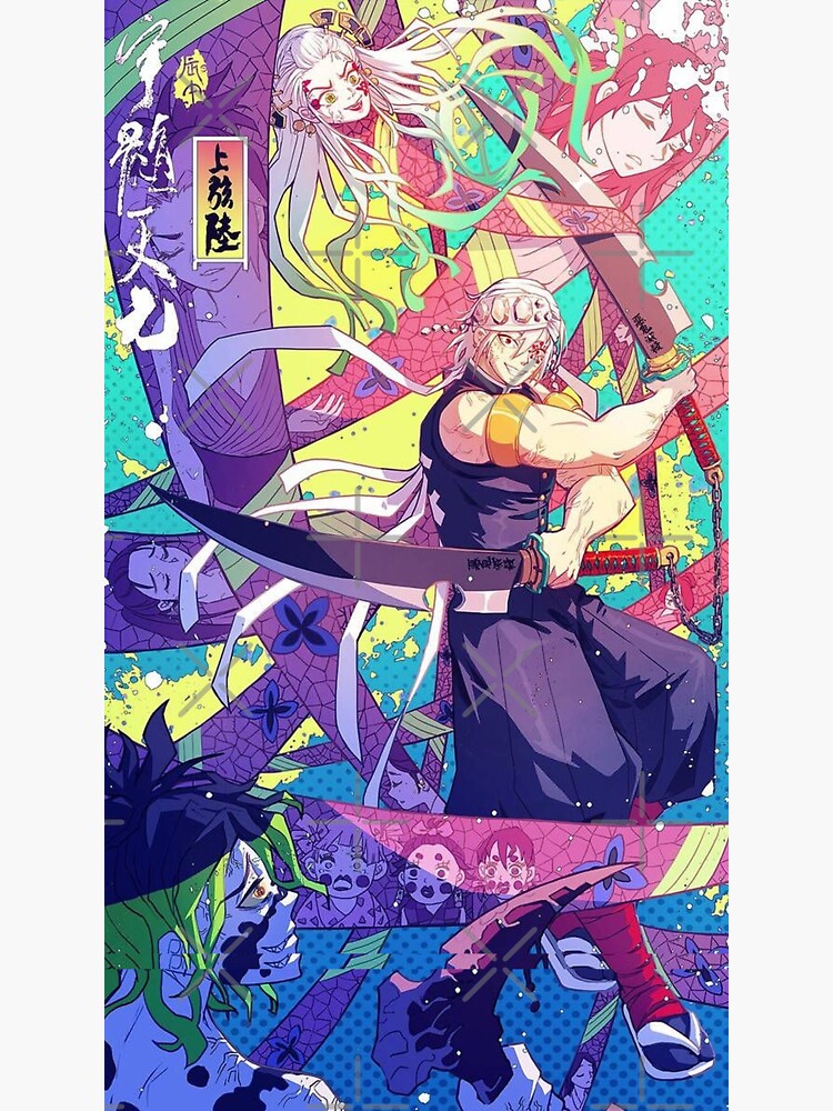 "Demon slayers Hashira " Sticker for Sale by Yashdusane | Redbubble