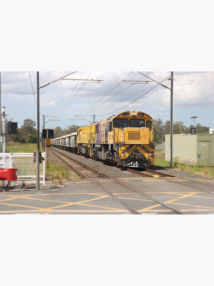 "Aurizon/QR National Grain Train" Sticker for Sale by railtownbusview ...