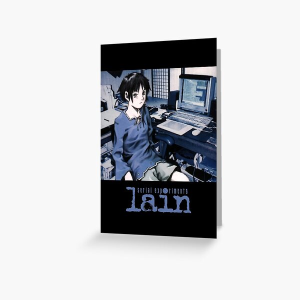 "Serial Experiments Lain Sad" Greeting Card for Sale by LynneRileys ...