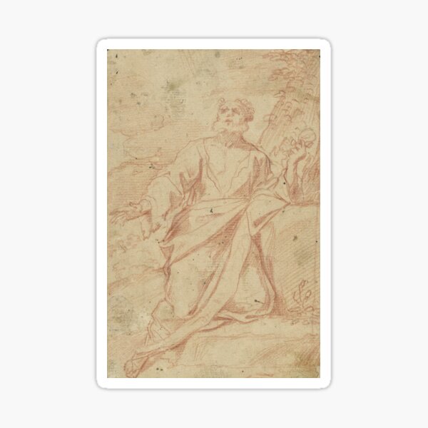 "St. Jerome in Ecstasy" Sticker for Sale by DevoidDevout | Redbubble
