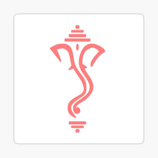 "Bhagwan Ganesha" Sticker for Sale by Sonisha | Redbubble