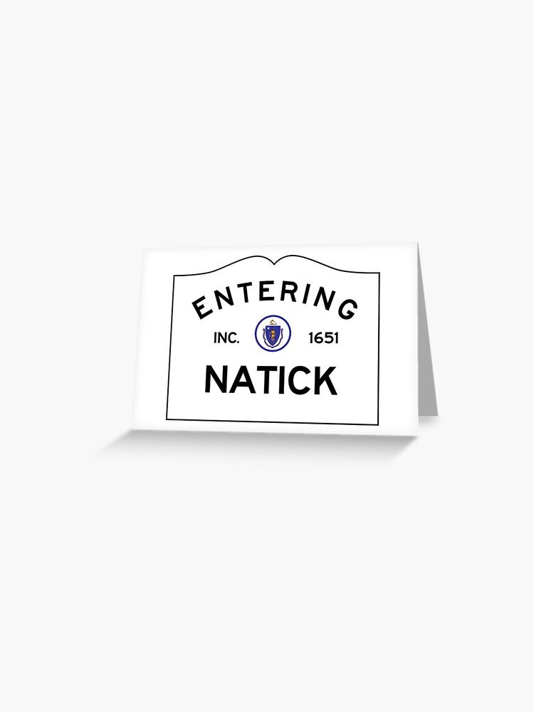 "Entering Natick Massachusetts - Commonwealth of Massachusetts Road ...