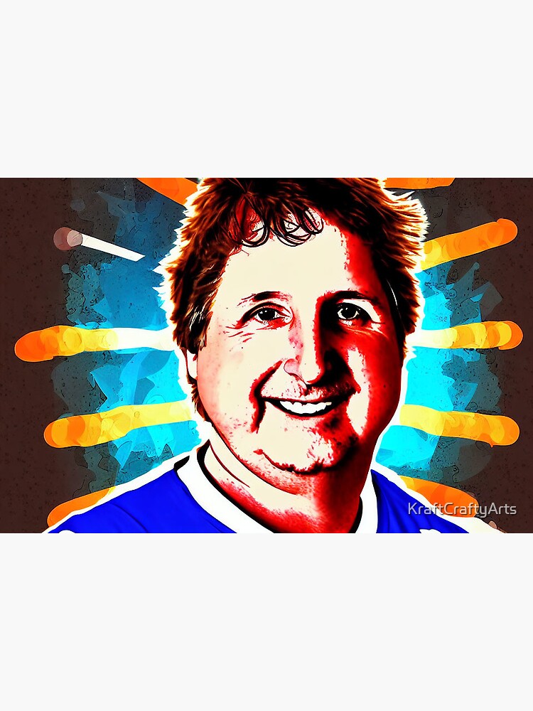 "Mike Leach" Sticker for Sale by KraftCratyArts | Redbubble