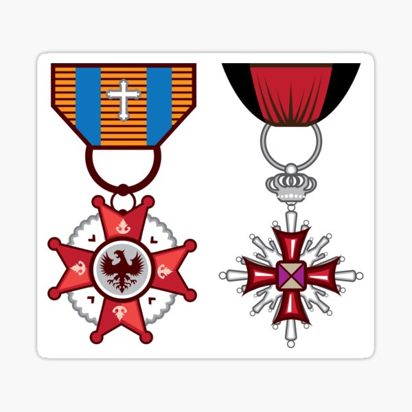 "Military medals" Sticker for Sale by vectorworks51 | Redbubble