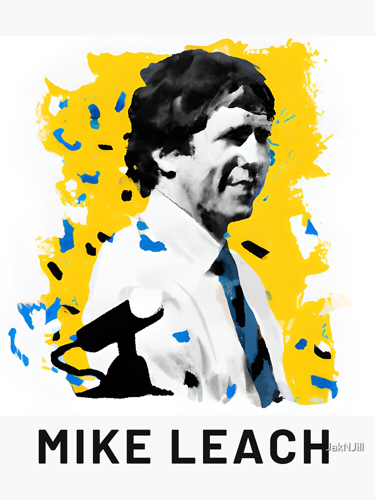 "Mike Leach " Sticker for Sale by JakNJill | Redbubble
