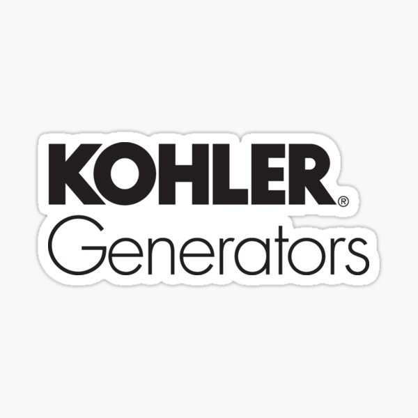 "black kohler generators logo" Sticker for Sale by juliafrenaaaa ...