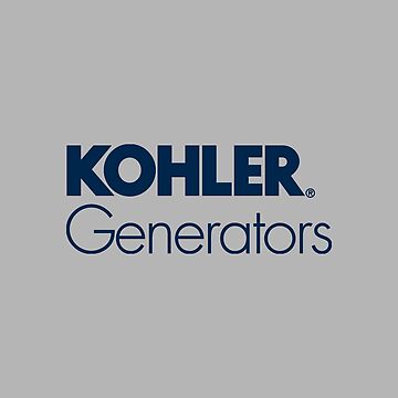 "blue kohler generators logo" Sticker for Sale by juliafrenaaaa | Redbubble
