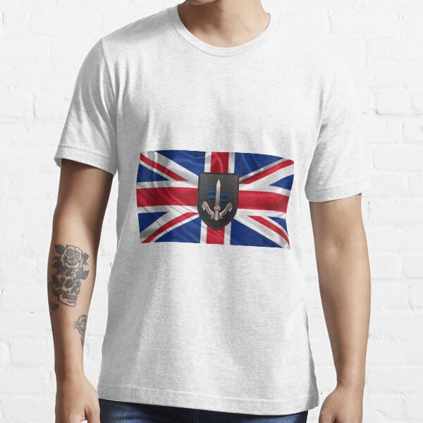 "Special Boat Service - SBS Patch over British Flag" T-shirt for Sale ...